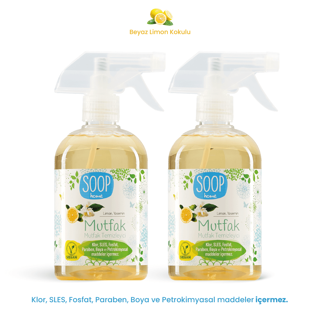 SOOP Home Mutfak Temizlik 2'li Paket- Doğal Mutfak Temizliği